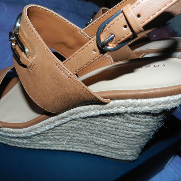 Tommy Hilfiger | Shoes | Tommy Hilfiger Logo Khari Espadrille Wedge ...